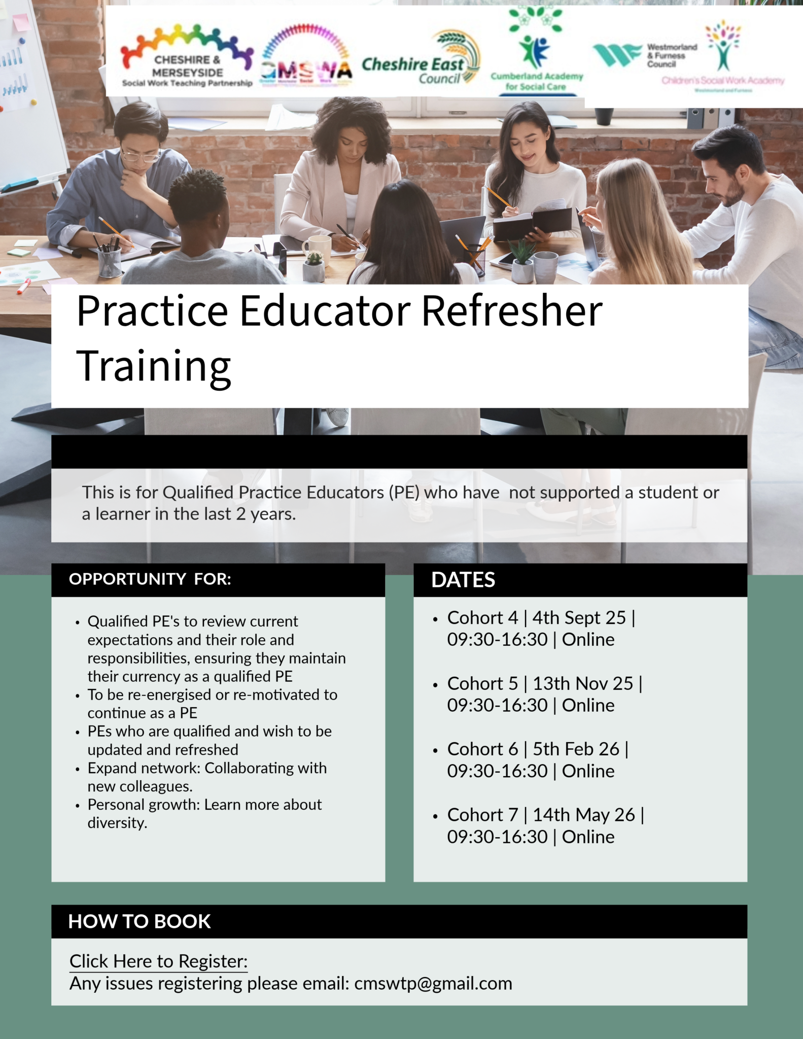 GMSWA Practice Education Training Programme – GMSWA